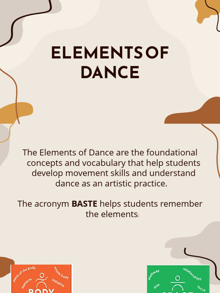 Understanding BASTE in Dance Elements | PDF | Dances | Rhythm
