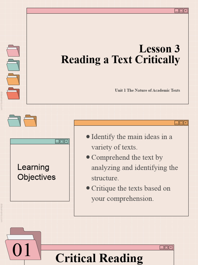 Unit 1 Lesson 3 | PDF | Cognition | Behavior Modification