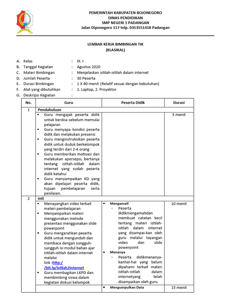 3 LKB Istilah2 | PDF