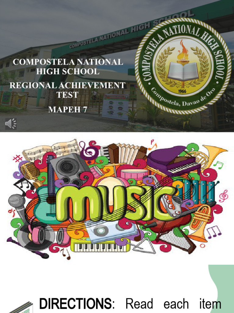 Grade 7 MAPEH Regional Test Guide | PDF