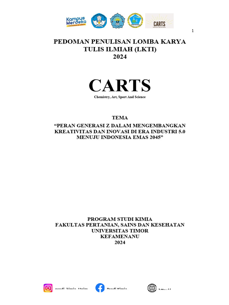 Pedoman Lkti Carts 2024 | PDF