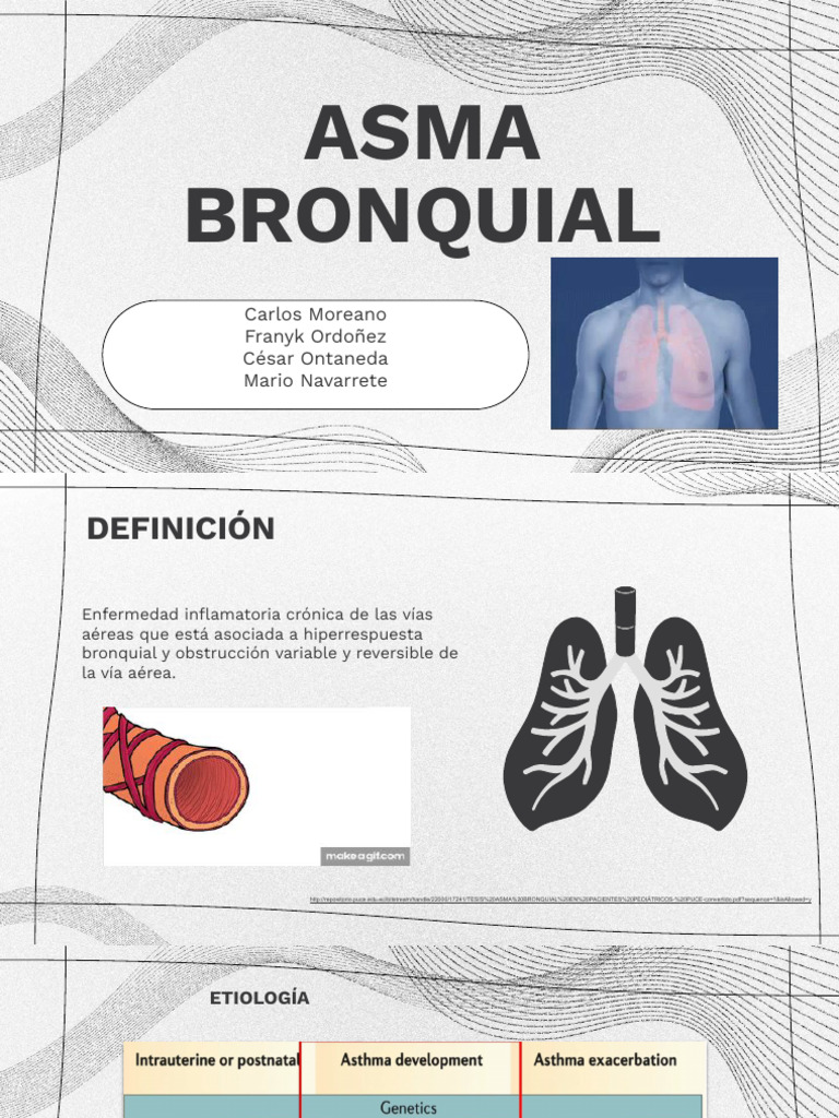 ASMA BRONQUIAL | PDF | Asma | Cuidado de la salud