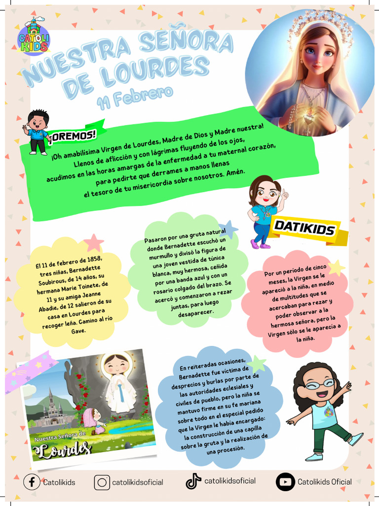 Nuestra Señora De Lourdes Pdf