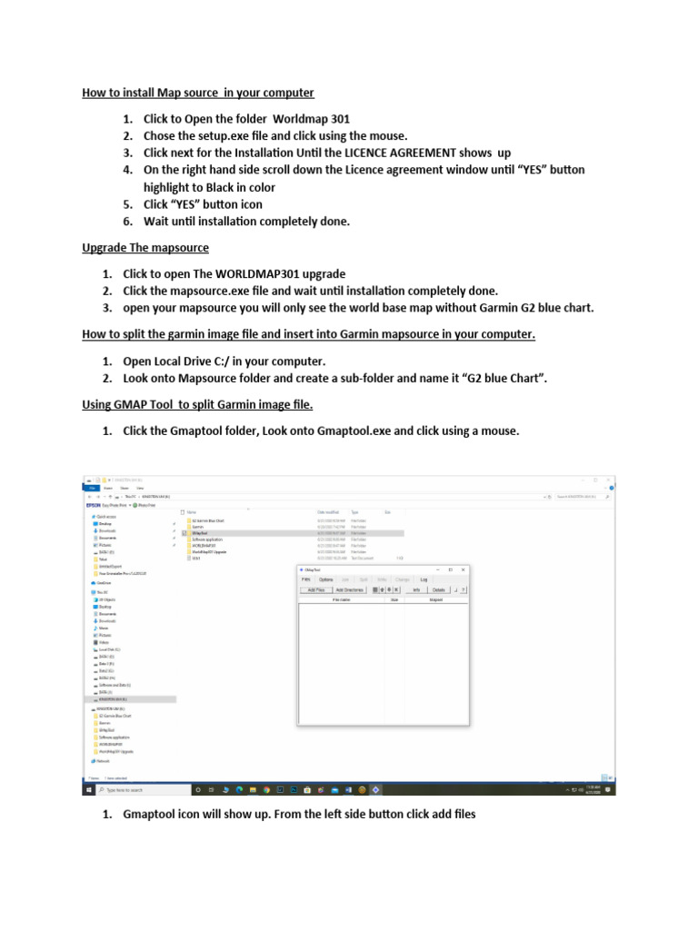 How To Install Map Source in Your Computer | PDF | Computer File | Icon (Computing)
