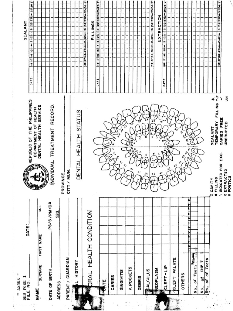 Annex DHS Form 1we | PDF
