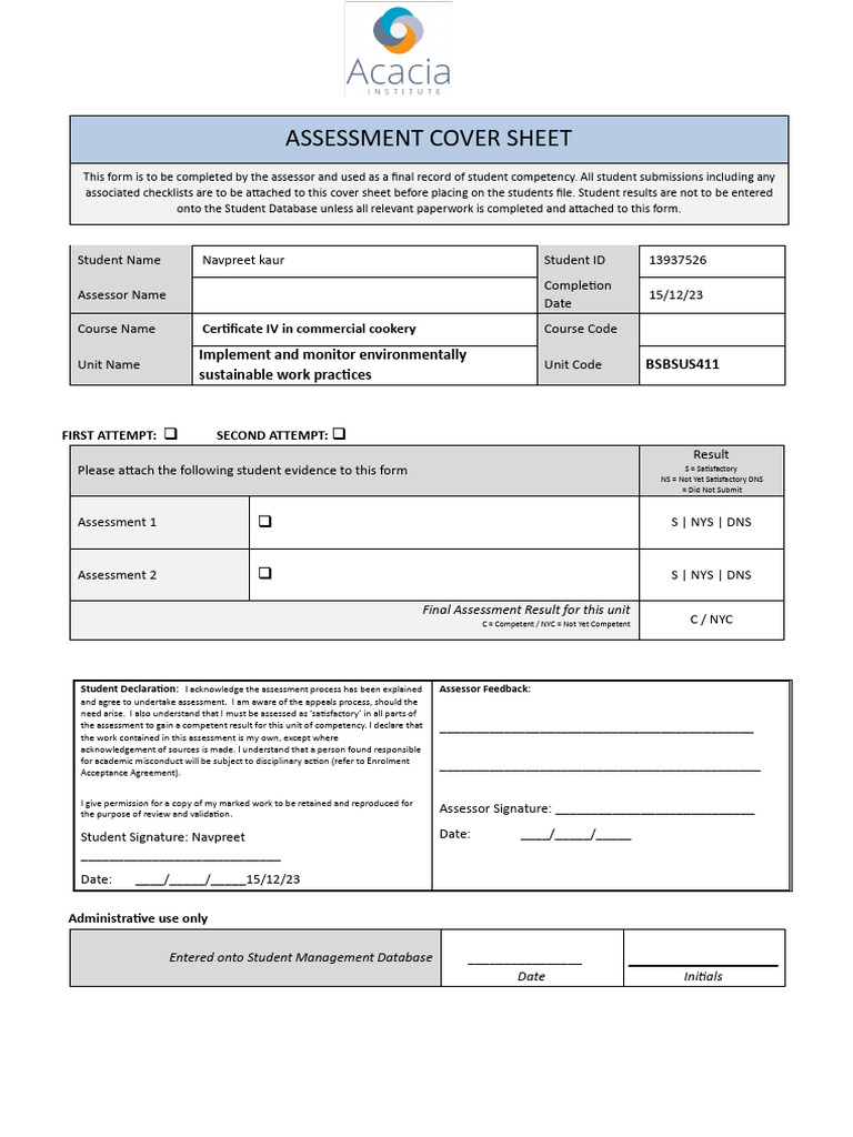 Student Pack - BSBSUS411 1 | PDF | Energy Conservation | Efficient ...