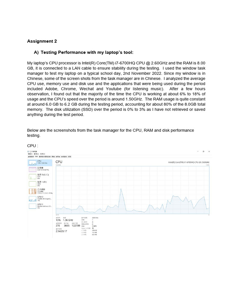 Assignment 2 | PDF | Multi Core Processor | Central Processing Unit
