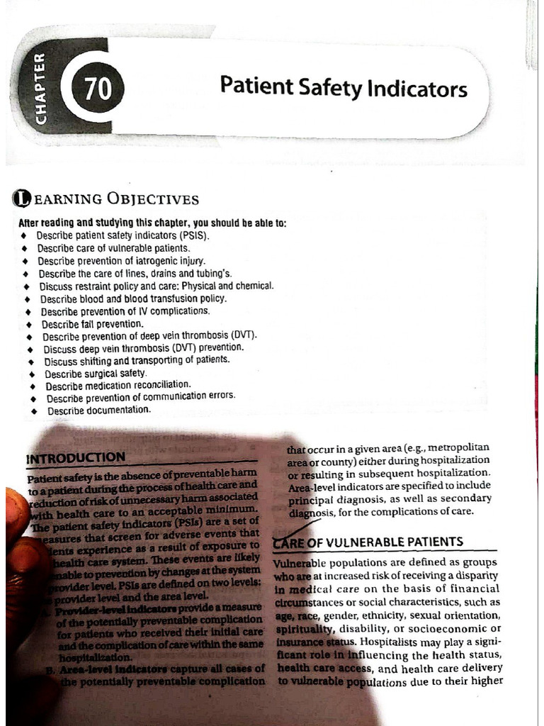patient safety indicator | PDF