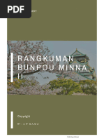 Nihongo Sou Matome N3 - Bunpou (Terjemahan Bahasa Indonesia) | PDF