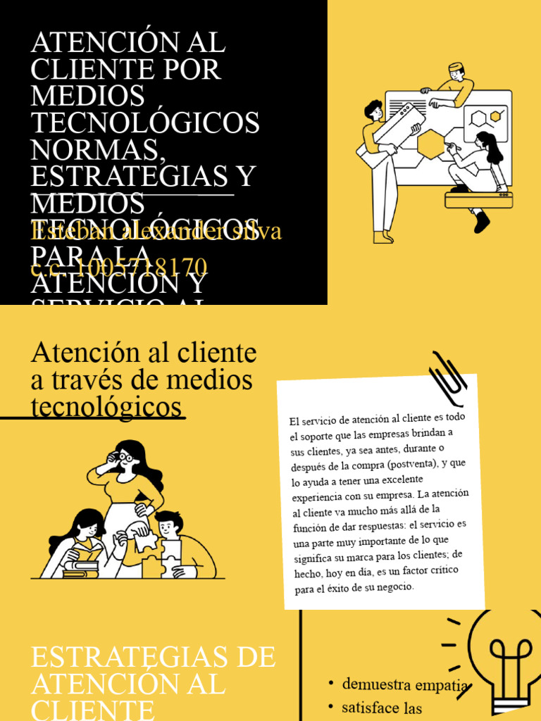 Presentación Propuesta Proyecto Cliente Empresa Corporativo Negro y Amarillo | Descargar gratis ...