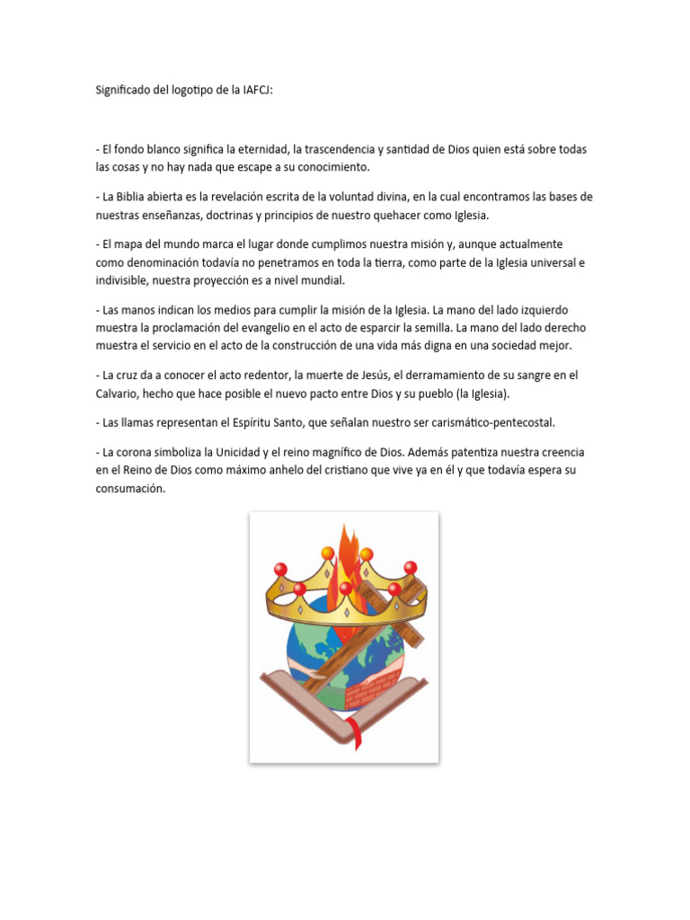 Significado del logo de la IAFCJ | PDF