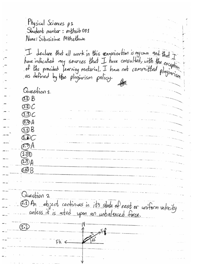 59Vzf9A Invigilator Exam Script PDF | PDF