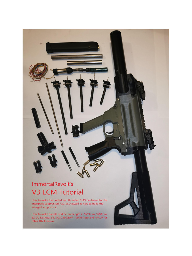 V3 ECM Tutorial v1.0 | PDF | Gun Barrel | Cartridge (Firearms)