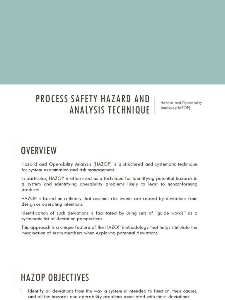 5 - Hazop | PDF | Risk | Hazards
