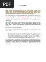 Format Angka dan Teks Mail Merge Word | PDF