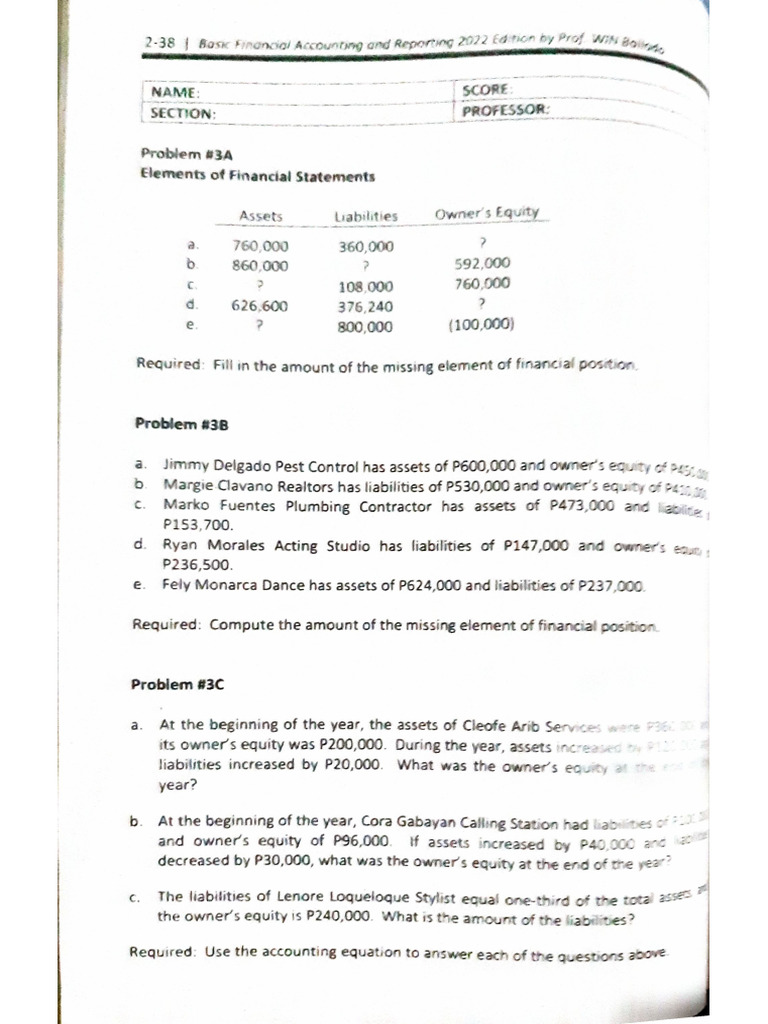 Chapter 2 Exercises | PDF