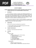 Grade 10 Moving Up Ceremony Design | PDF