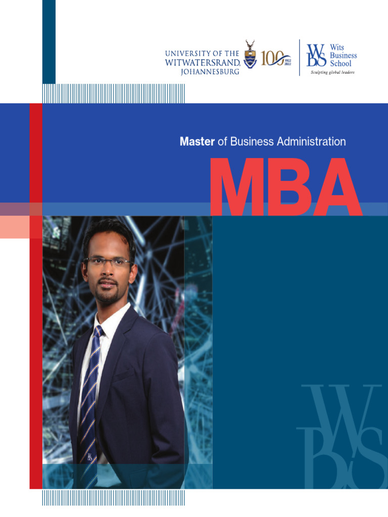 PUB MBA Modular Brochure 0509 | PDF | Master Of Business Administration ...