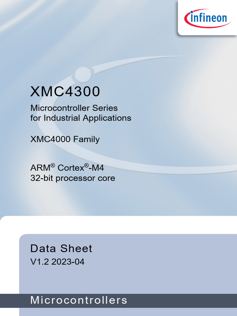 Infineon XMC4300 DataSheet v01 02 EN-3364105 | PDF | System On A Chip ...