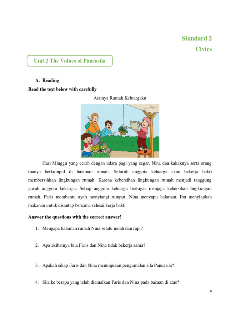 Standard 2 Civics 2 | PDF