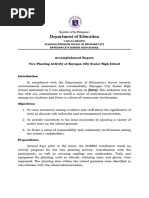 A NARRATIVE REPORT ON TREE Planting | PDF | Botany | Organisms