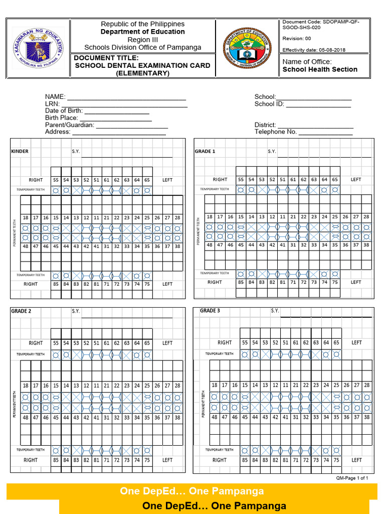 ELEM - Examination Form | PDF