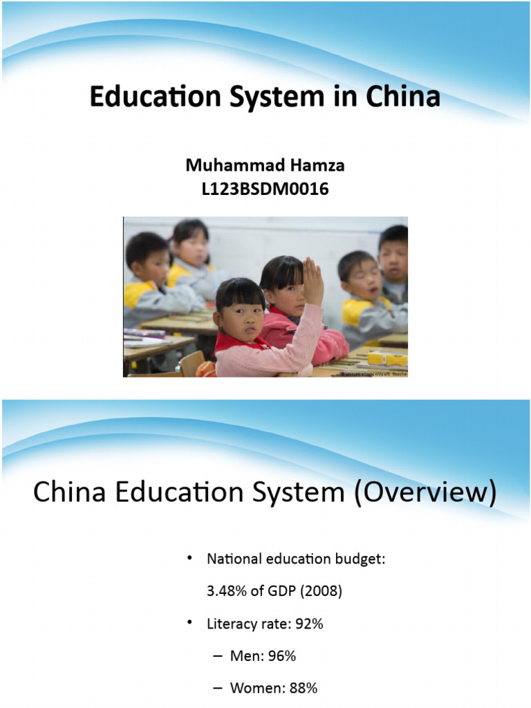 Overview of China's Education System | PDF | Middle Schools | Schools