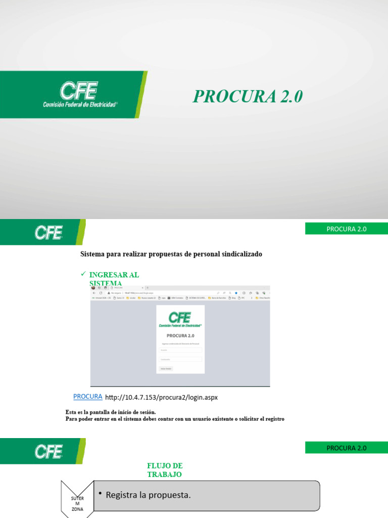 Presentacion PROCURA 2.0 | PDF