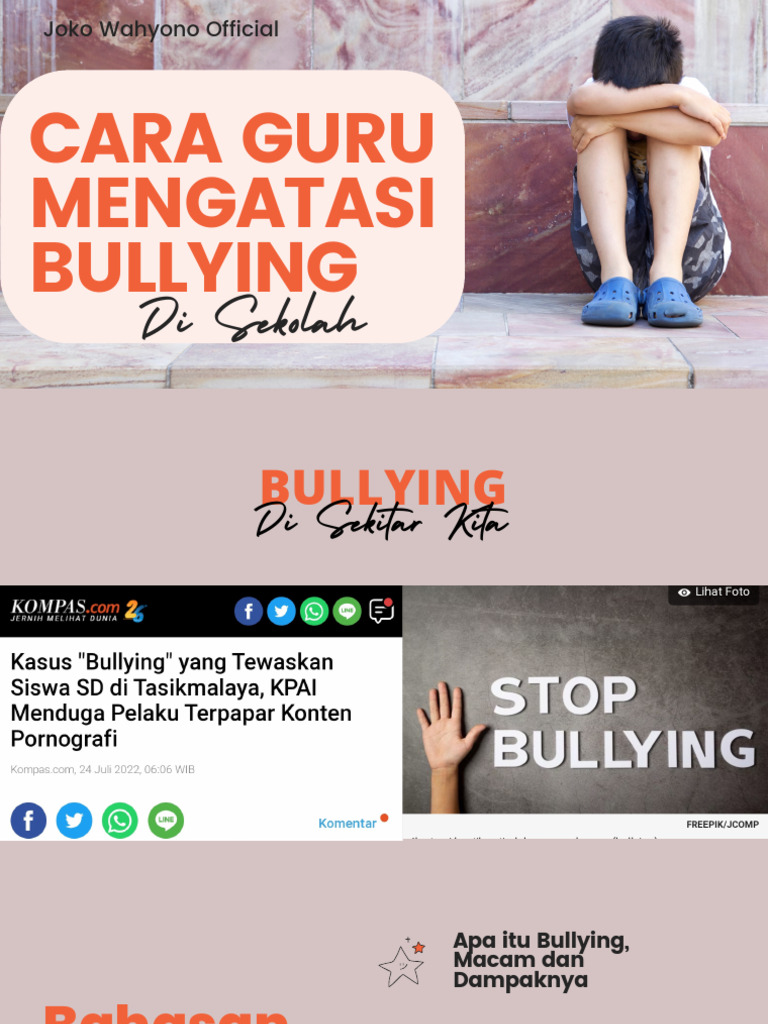Mengatasi Bullying di Sekolah | PDF