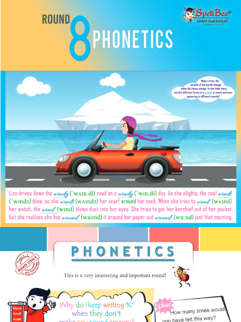 COURSE - PHONETICS - SpellBee International | PDF