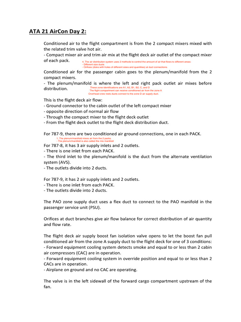 ATA 21 AirCon Day 2 | PDF | Clothes Dryer | Valve