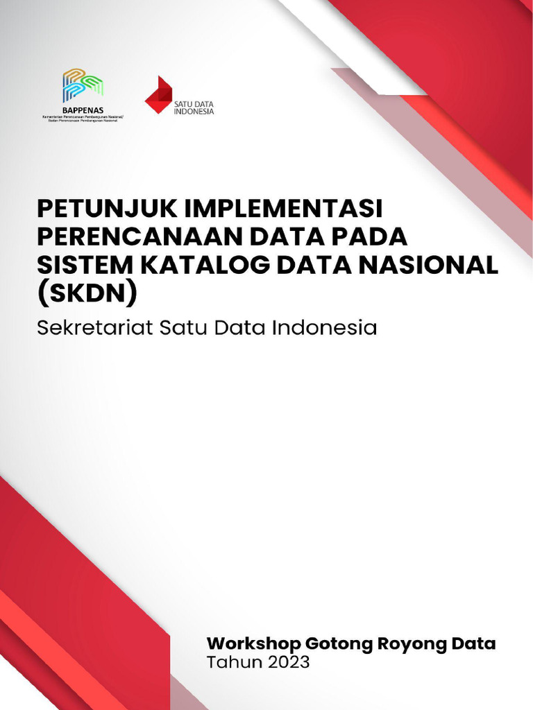 22.41 - Petunjuk Implementasi Perencanaan Data Pada SKDN | PDF