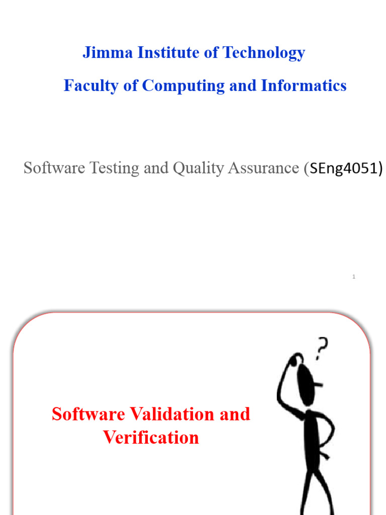 STQA Chapter Three | PDF