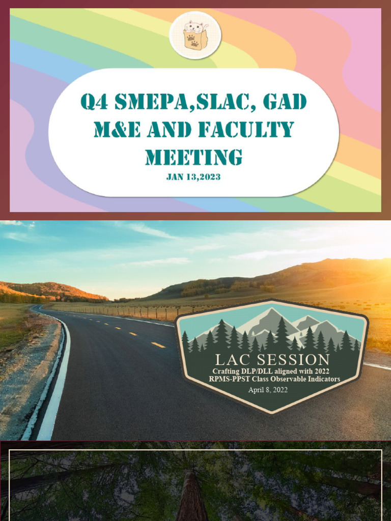 LAC SESSION On New RPMS-PPST Class Observable Indicators | PDF