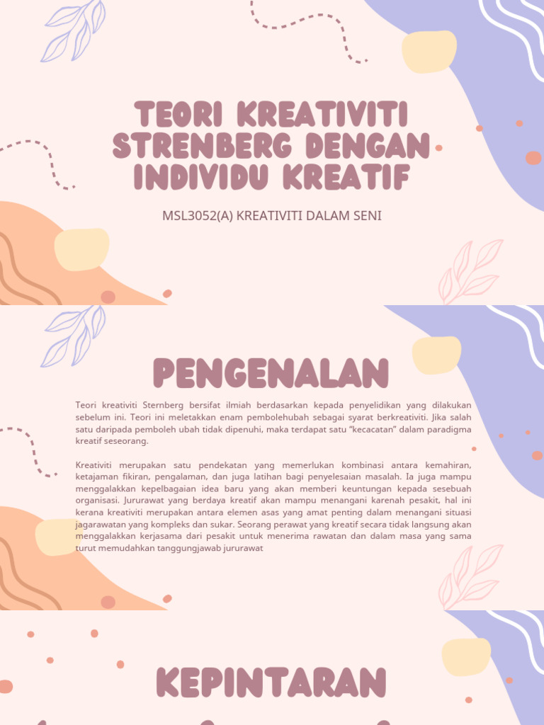 Teori Sternberg | PDF