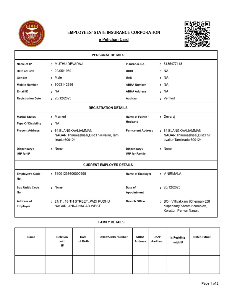 Employee Receipt | PDF