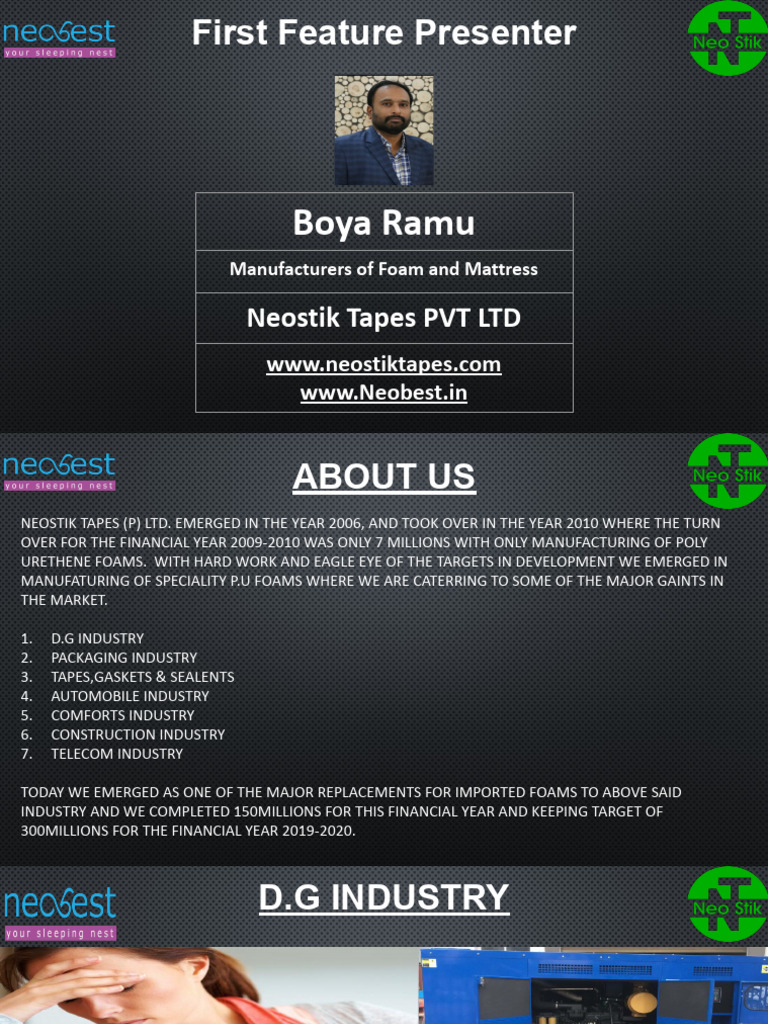 Personal Profile Template | PDF | Mattress | Polyurethane