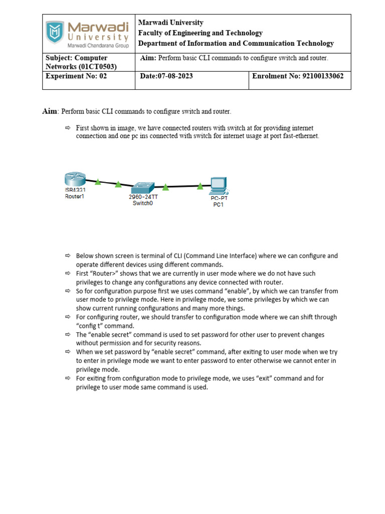 02 | PDF | Command Line Interface | Network Switch