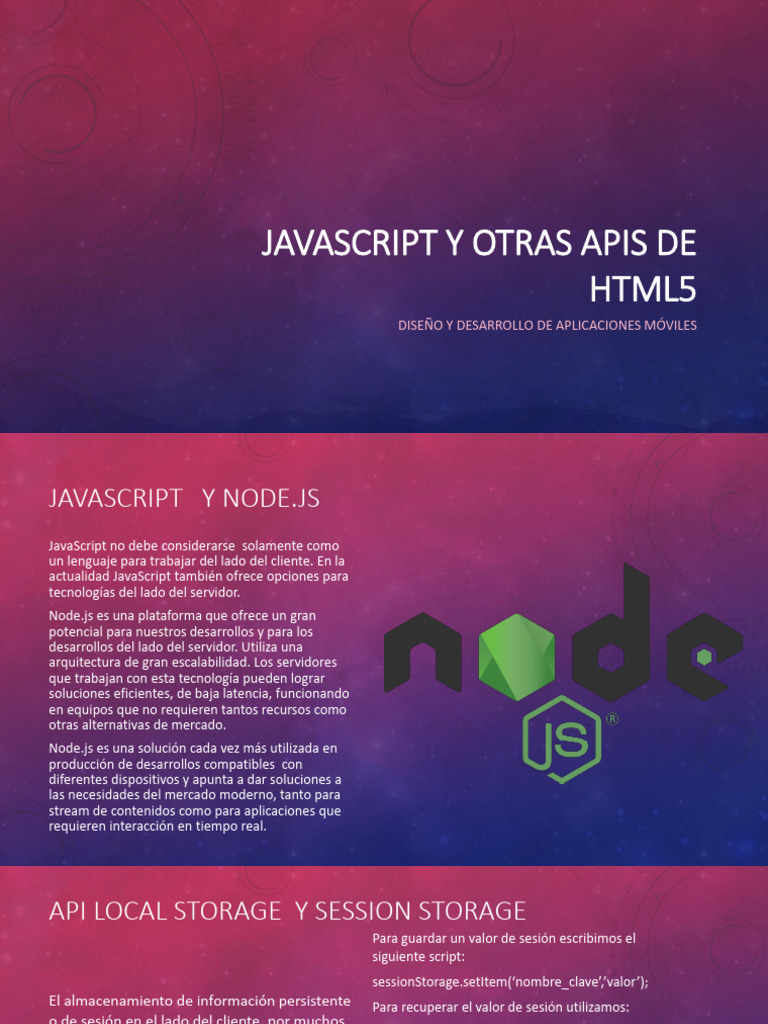 Javascript Y Apis Descargar Gratis Pdf Bases De Datos Script Java