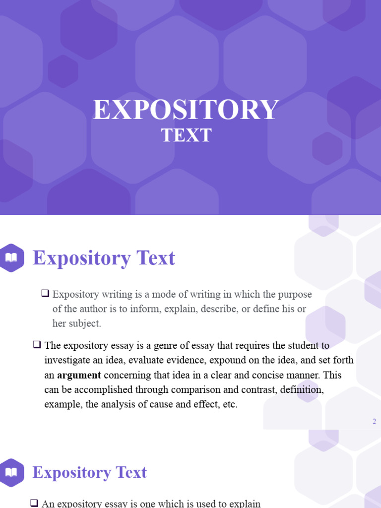 Expository Text | PDF | Essays