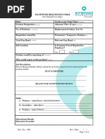 HR-MRF (Manpower Request Form) | PDF