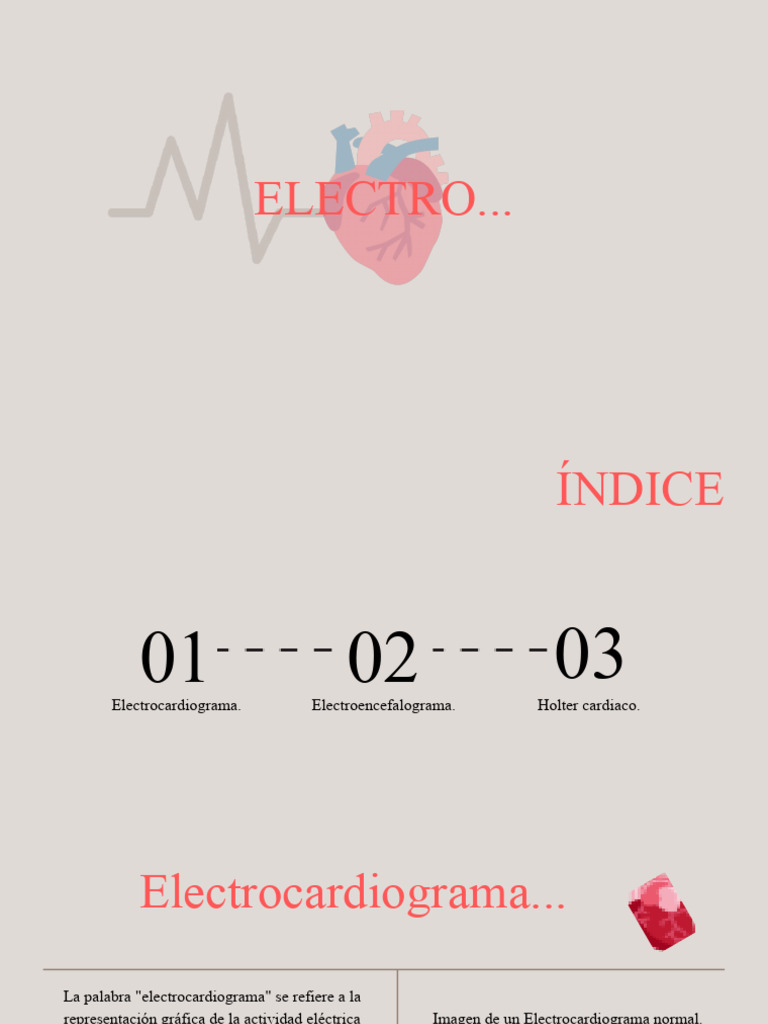 Expo Electro | Descargar gratis PDF | Electrocardiografia | Corazón