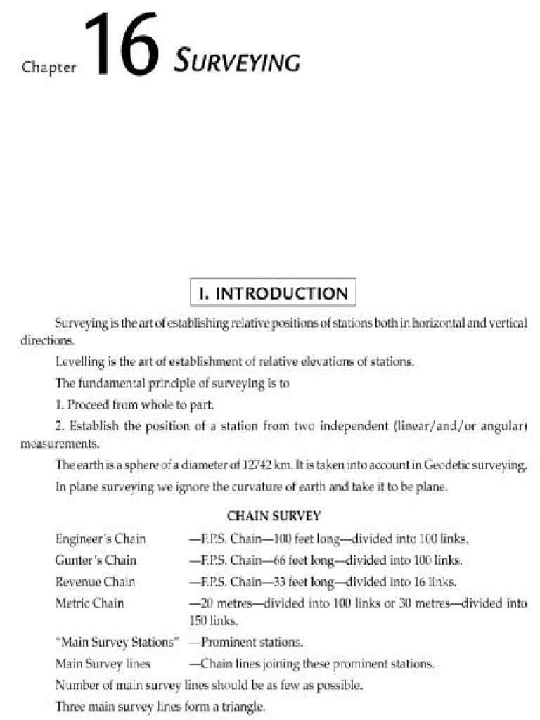Surveying | PDF | Science & Mathematics | Technology & Engineering