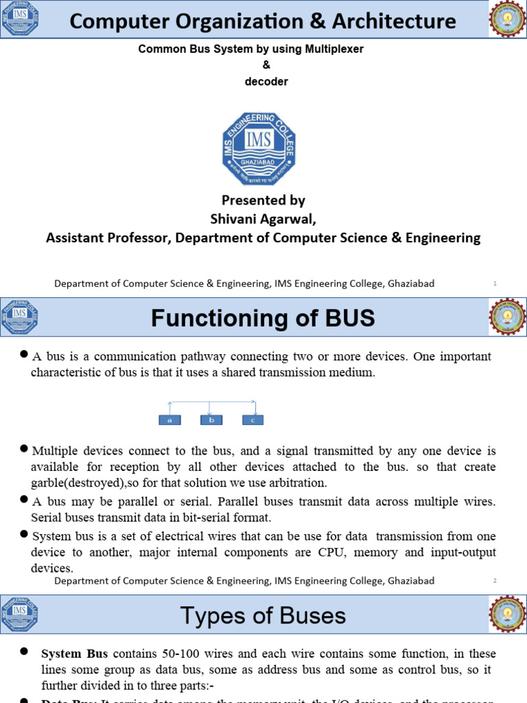 Computer Bus Systems Explained | PDF | Computer Engineering | Computing