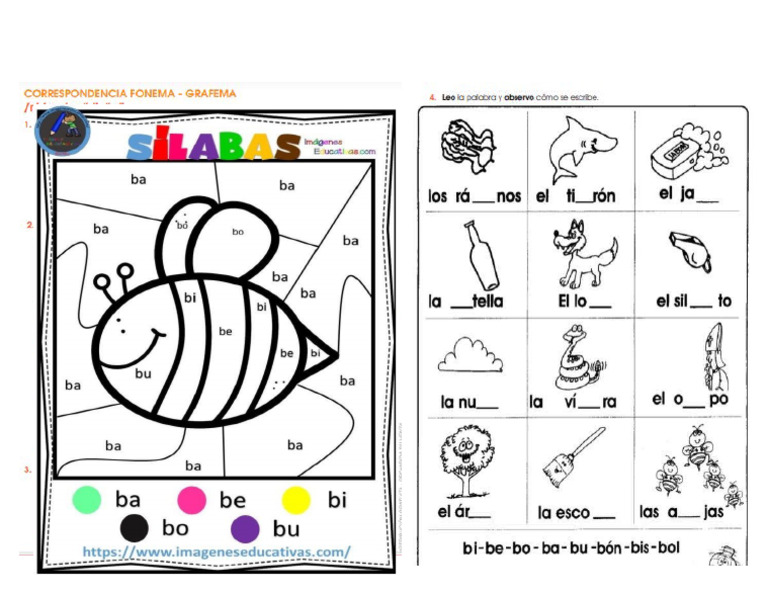 SILABA R-RR Y B | PDF