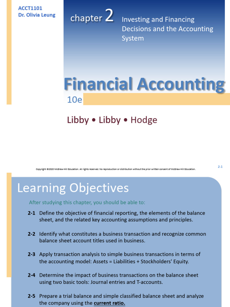 Ch2_ACCT1101_PPT | PDF