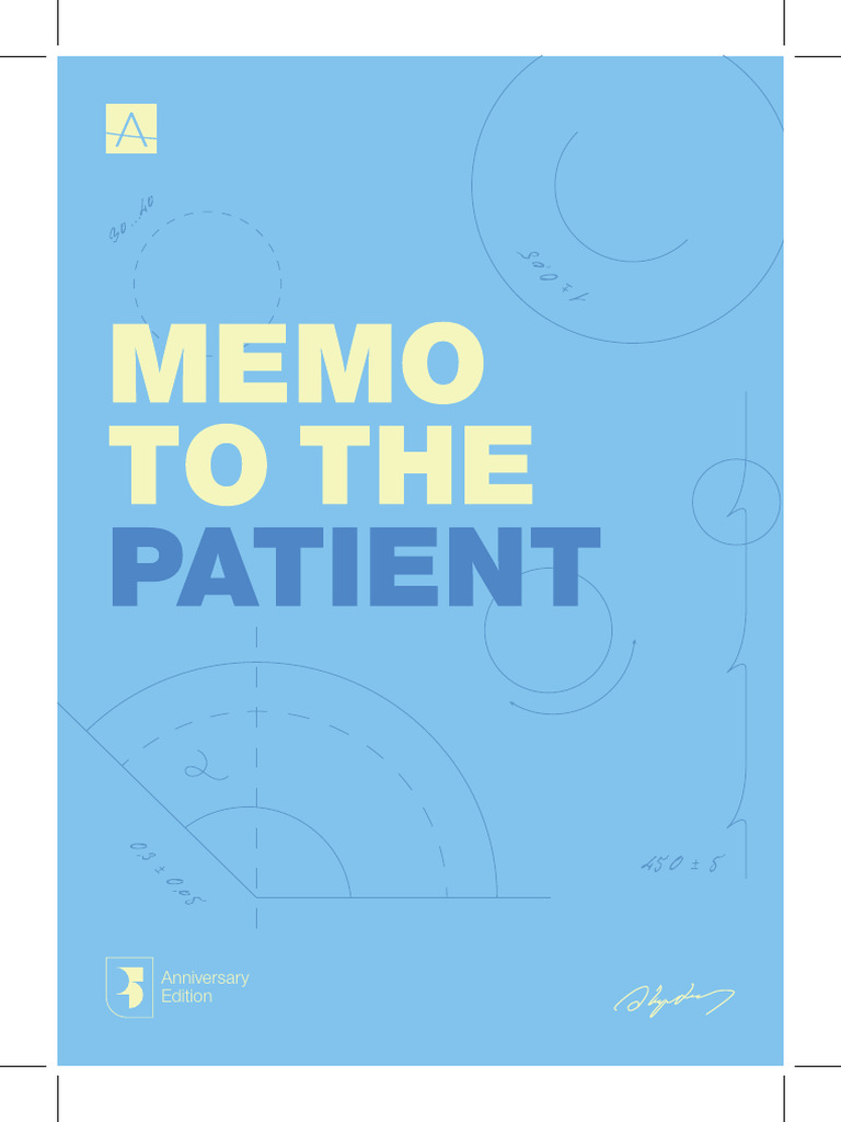 Memo to the Patient Print | PDF | Health Care | Causes Of Death