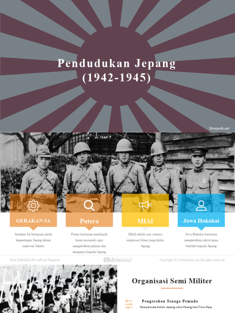 Pendudukan Jepang Di Indonesia | PDF