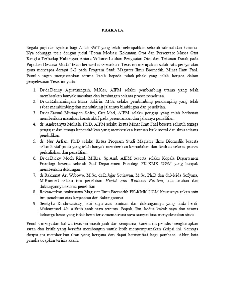 PRAKATA Dan Abstrak | PDF