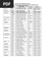 2025 BECE Timetable NEW | PDF